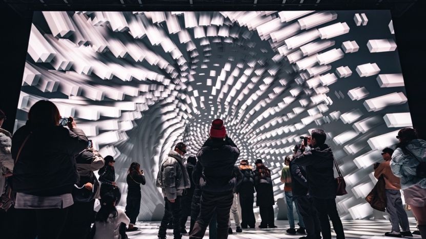 亚洲首个8K沉浸式体验空间来了_上海徐汇_新民网